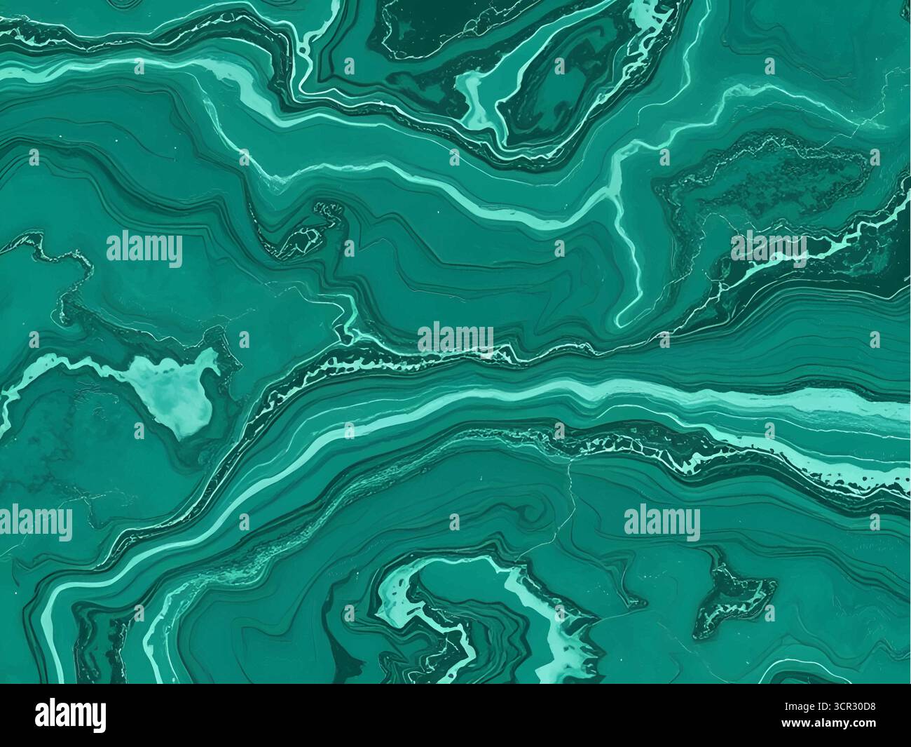 Green copper carbonate Stock Vector Images - Alamy