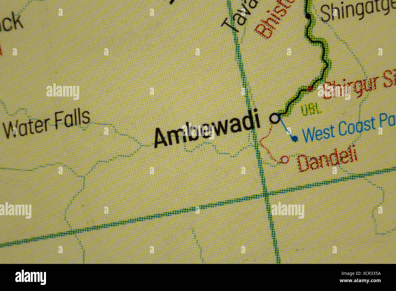 Ambewadi - India Railways junction schematic transport map train ...
