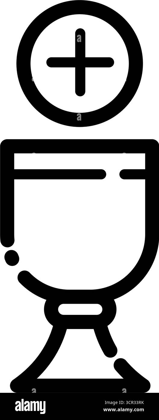 Catholic host and chalice Black and White Stock Photos & Images - Alamy