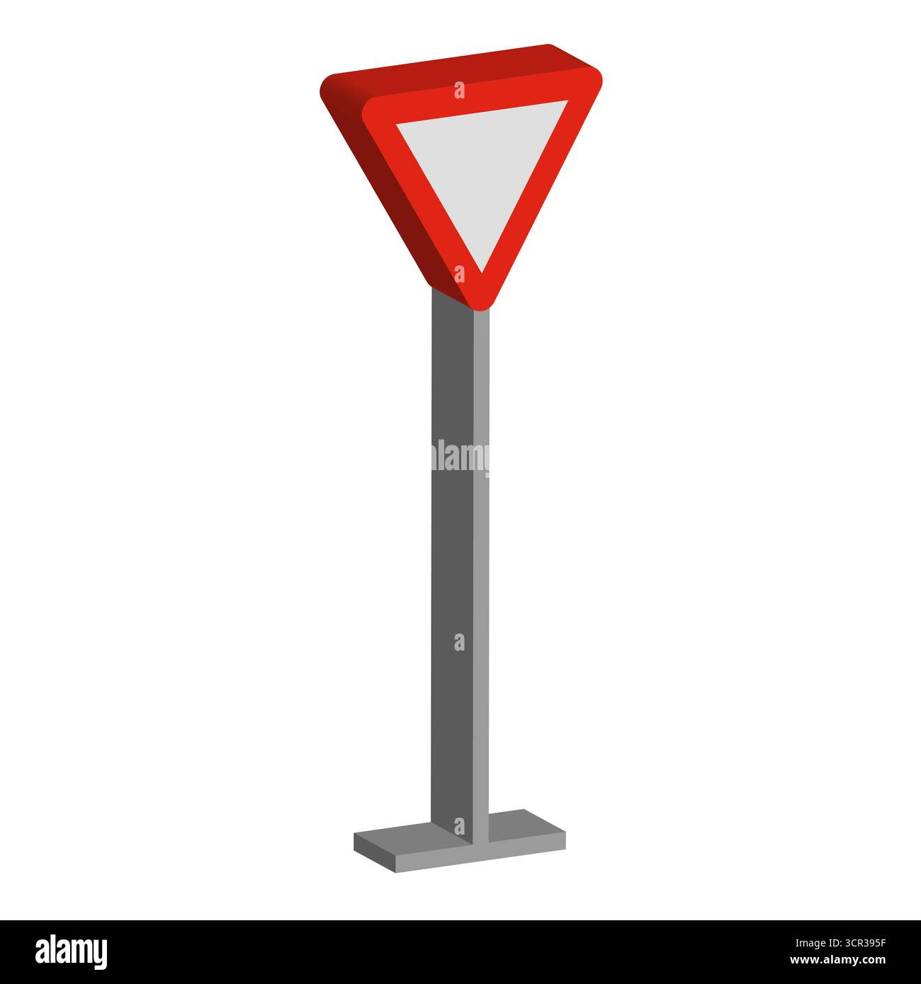 Three way stop sign Stock Vector Images - Alamy