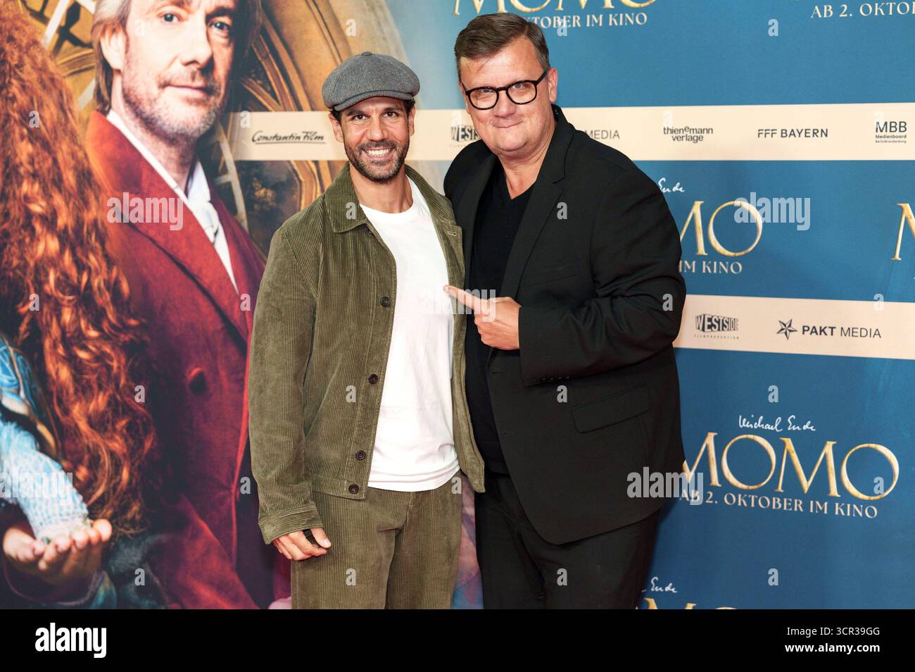 Daniele Rizzo und Torsten Koch bei der Premiere des Kinofilms Momo im Mathäser Filmpalast ...