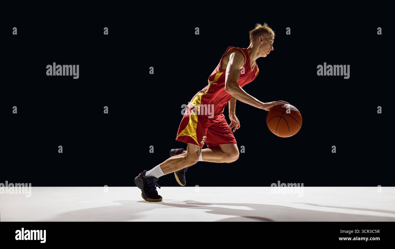Dribbling stance hi-res stock photography and images - Alamy