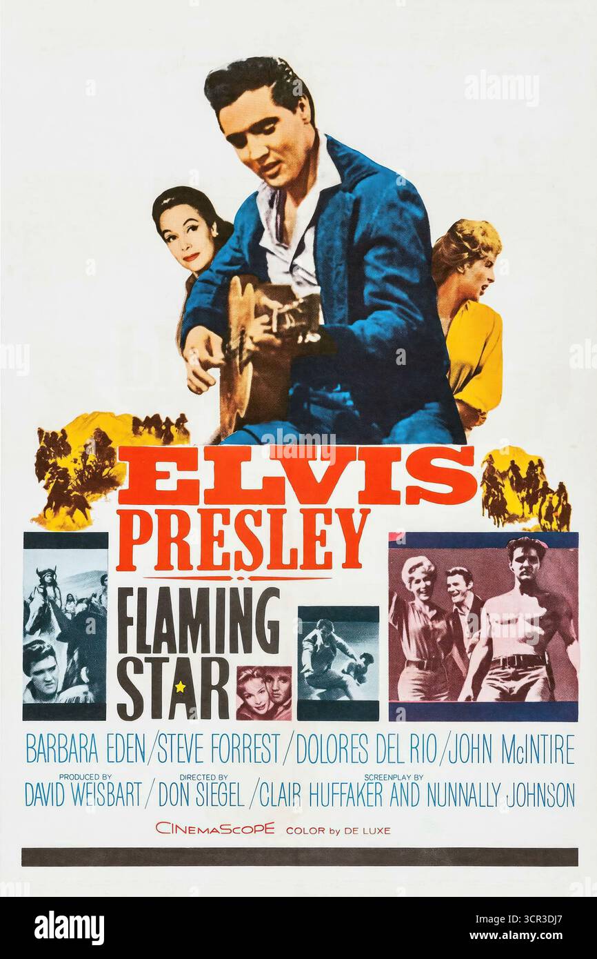 ELVIS PRESLEY in BLACK HEART (1960) -Original title: FLAMING STAR ...