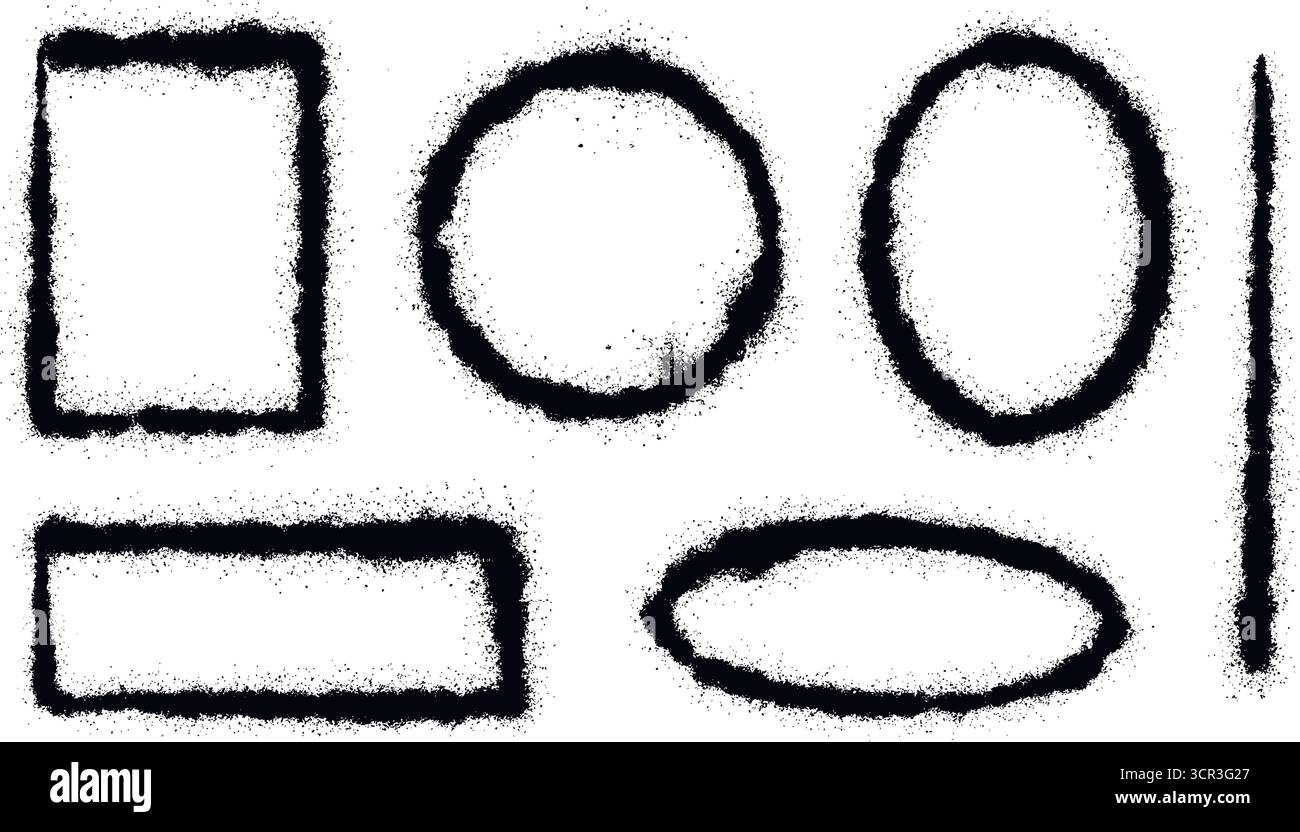 In an oval frame with edge Stock Vector Images - Alamy