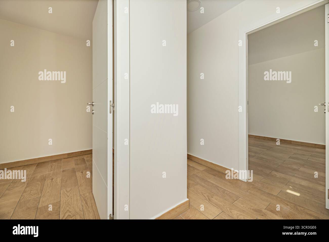 Void space with harmoniously distributed columns and an integrated damp ...