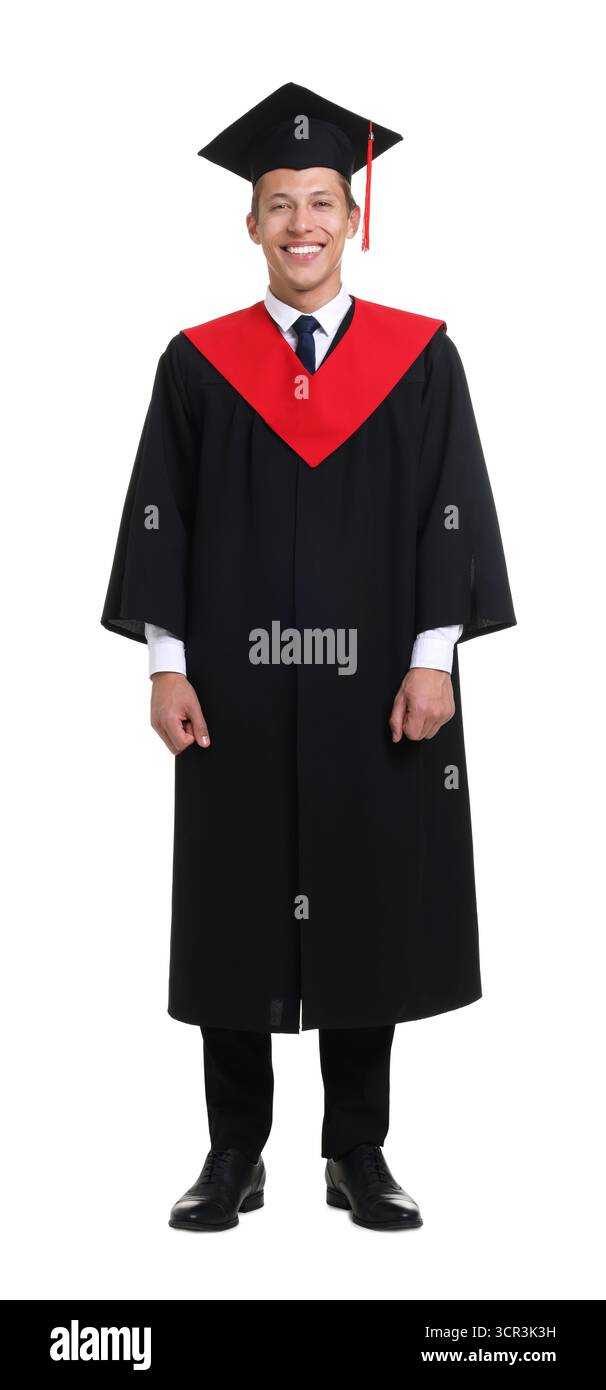 Man in academic gown Cut Out Stock Images & Pictures - Alamy
