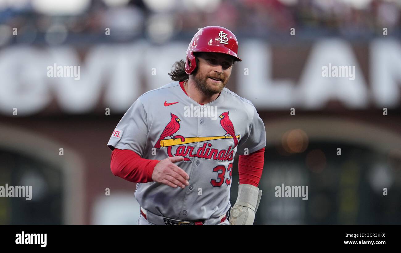 St. Louis Cardinals' Brendan Donovan against the San Francisco Giants ...
