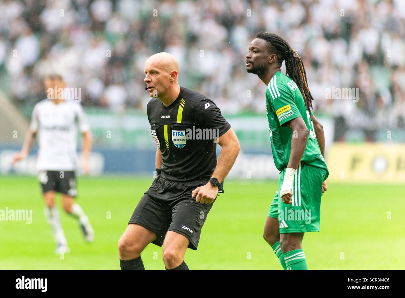 Legia Warsaw face Radomiak Radom in a Polish Ekstraklasa match at the ...