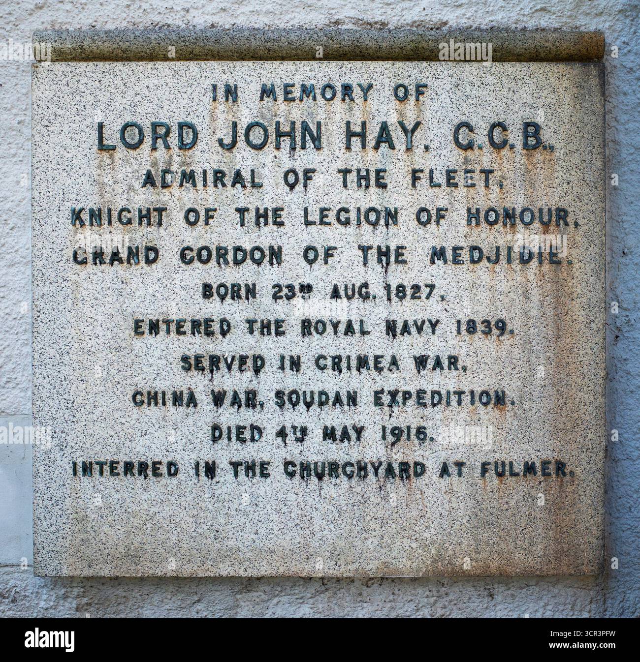 Historic admiral tribute scotland hi-res stock photography and images ...