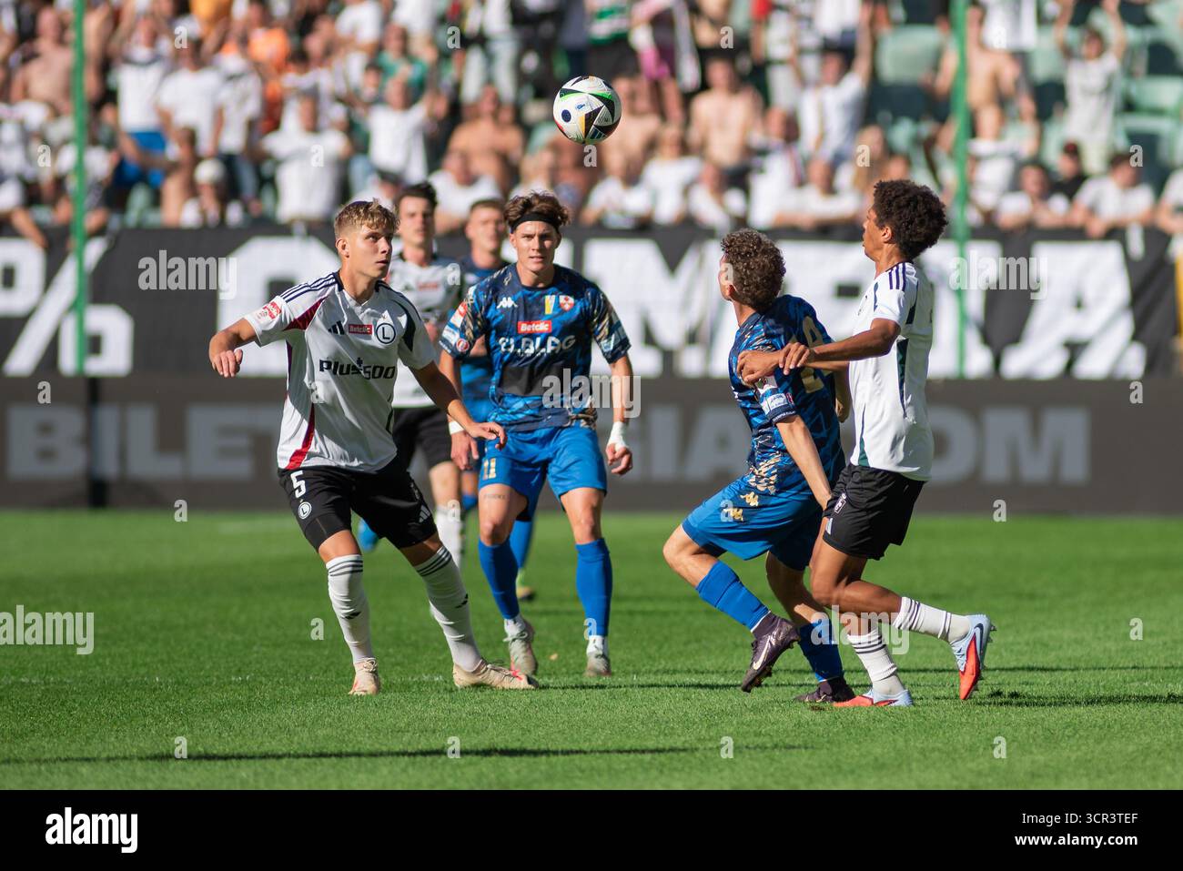 Legia II Warszawa face Olimpia Elbląg in the Polish Third Division at ...