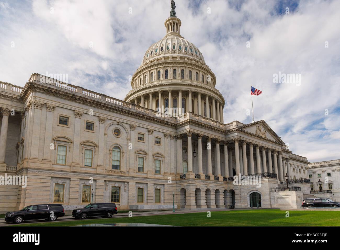 The iconic United States Capitol building, an emblem of American ...