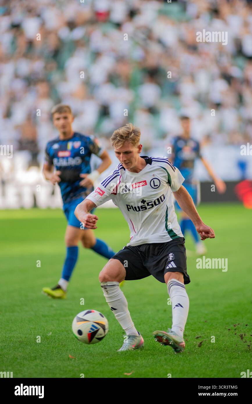 Legia II Warszawa face Olimpia Elbląg in the Polish Third Division at ...
