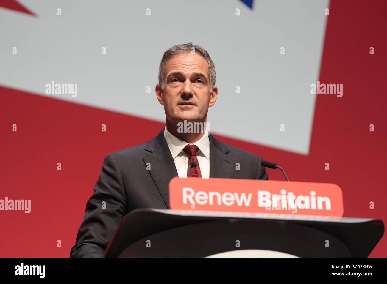 Business Secretary Peter Kyle speaking during the Labour Party ...