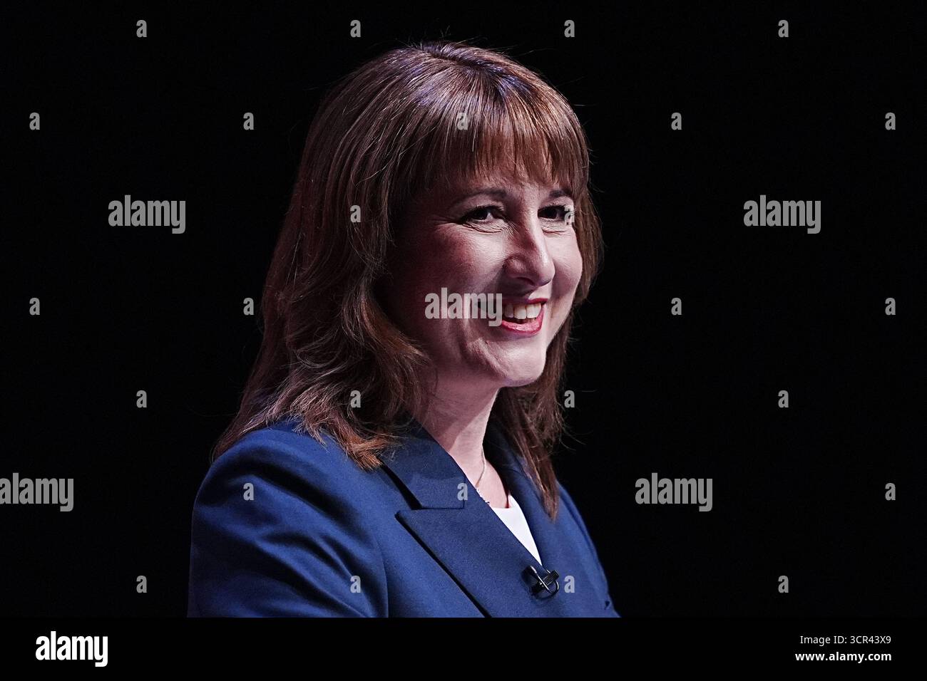Chancellor of the Exchequer Rachel Reeves makes a speech during the ...