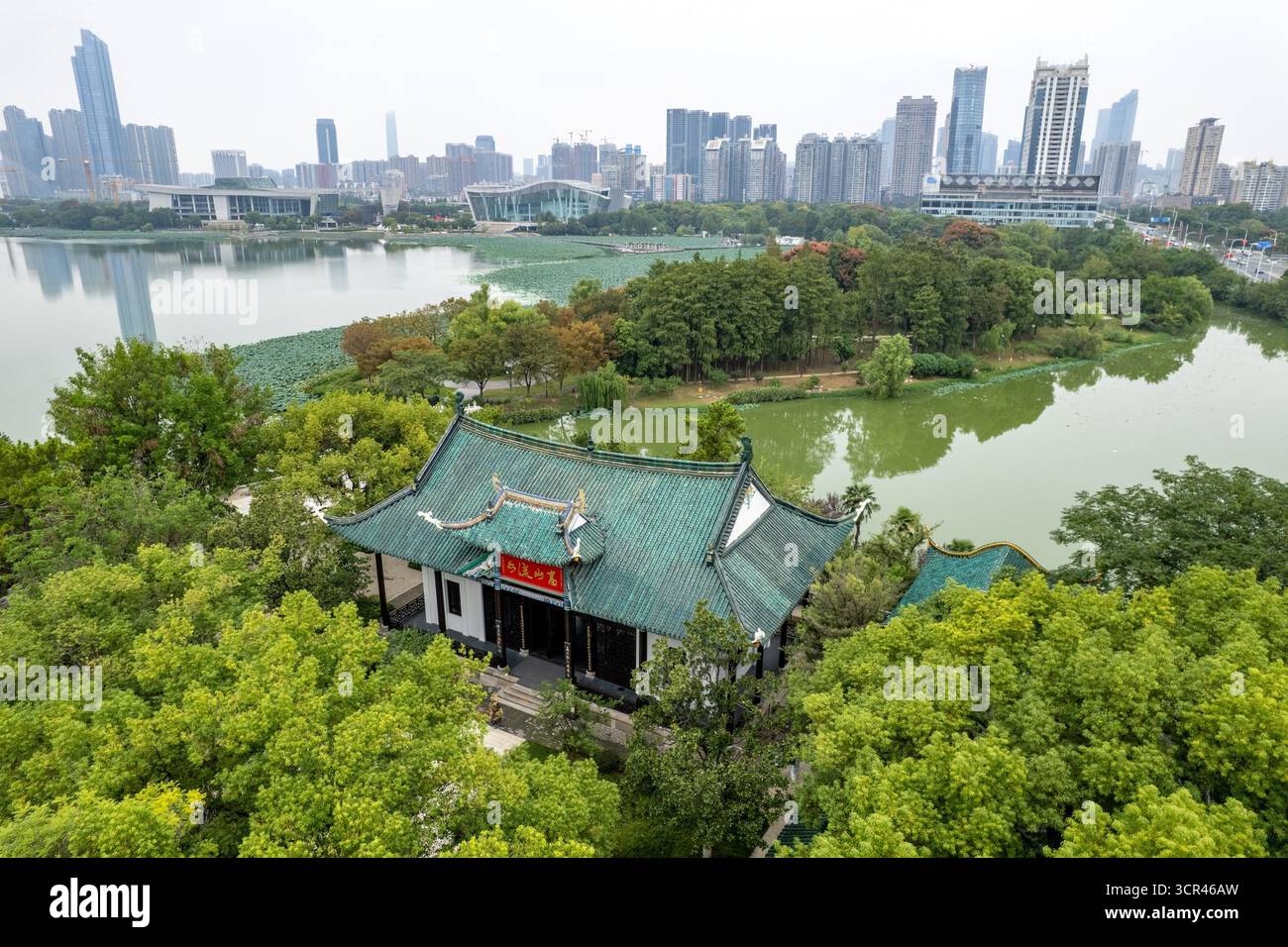 IMAGE DISTRIBUTED FOR GREAT RIVERS FORUM - Visit to the Guqin Terrace in Wuhan, Hubei, China on ...