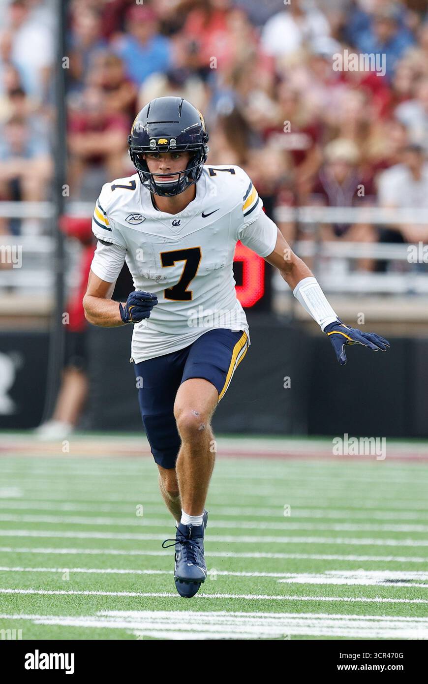 CHESTNUT HILL, MA - SEPTEMBER 27: California Golden Bears wide receiver ...