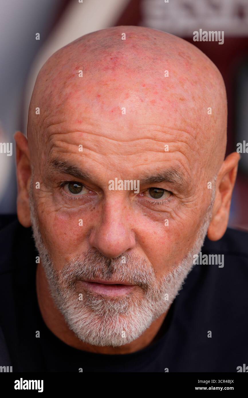 FiorentinaÕs Stefano Pioli before the Serie A soccer match between ...