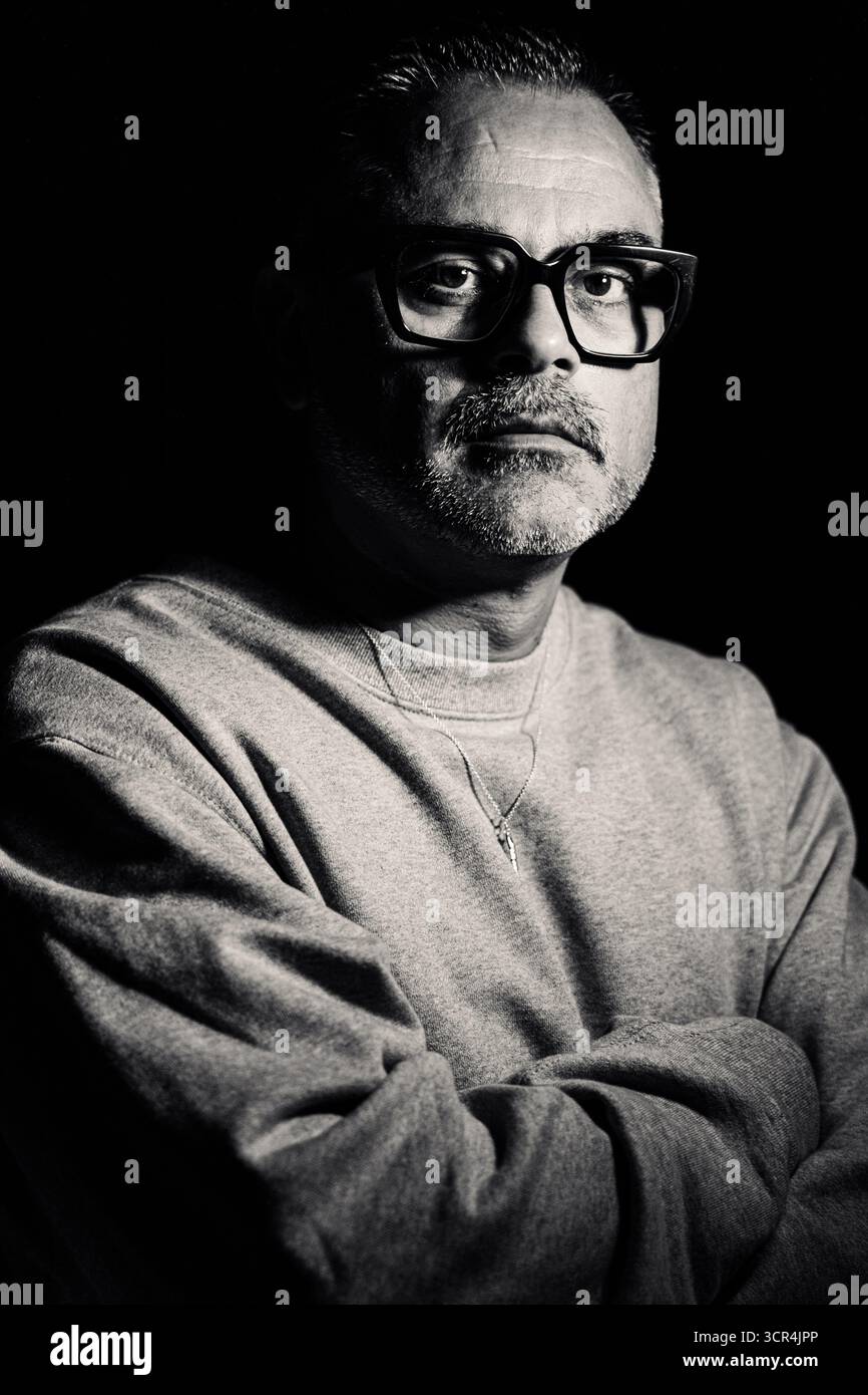 The rapper Nach, poses for Europa Press, after an interview for Europa ...