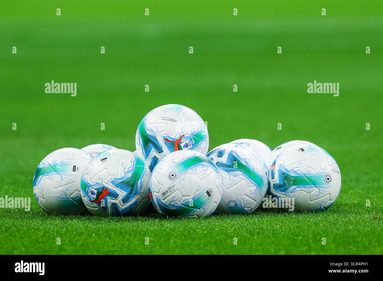 Orbita Puma Official Serie A matchball seen during Serie A 2025/26 ...
