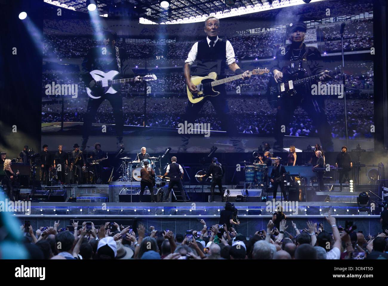Milan, San Siro Stadium, Bruce Springsteen Concert Stock Photo - Alamy