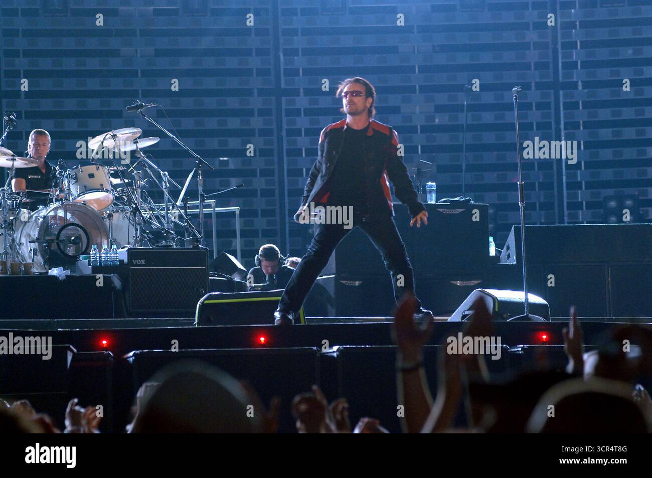 Milan, Italy. 20th July, 2005. Milan U2 Concert At The San Siro Stadium ...