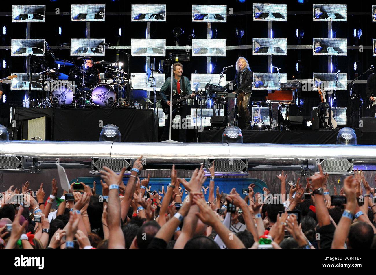 Milan - Jon Bon Jovi Concert at San Siro Stadium Stock Photo - Alamy
