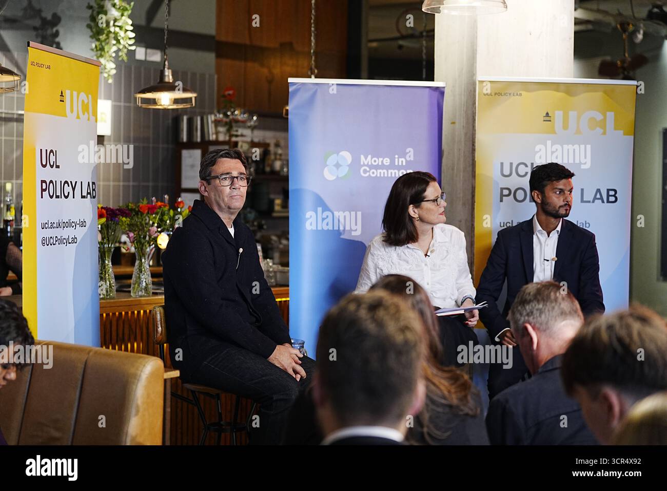 Mayor of Greater Manchester Andy Burnham attends a recording of ...