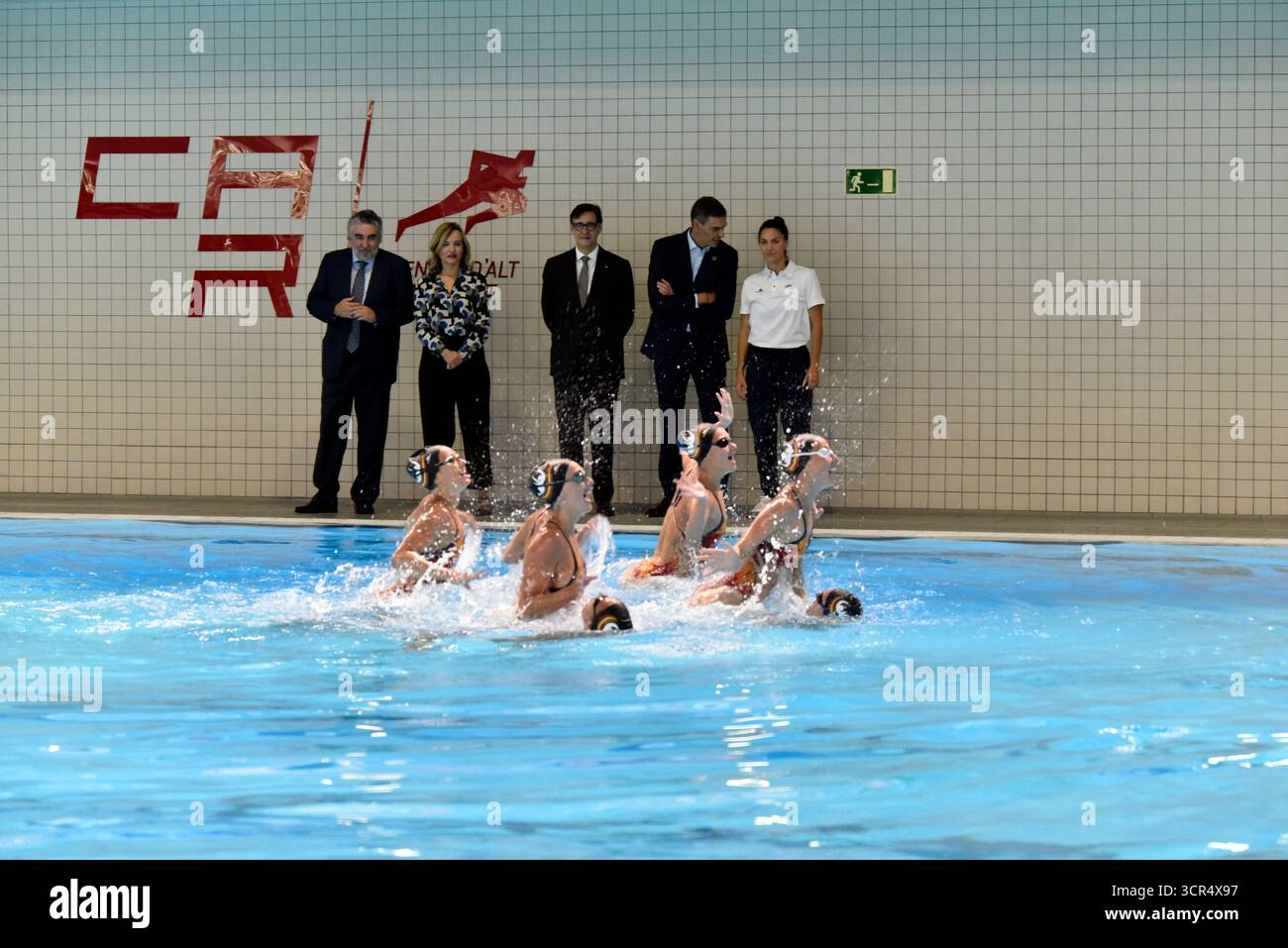 (L-R) President of the Superior Sports Council, José Manuel Rodríguez ...