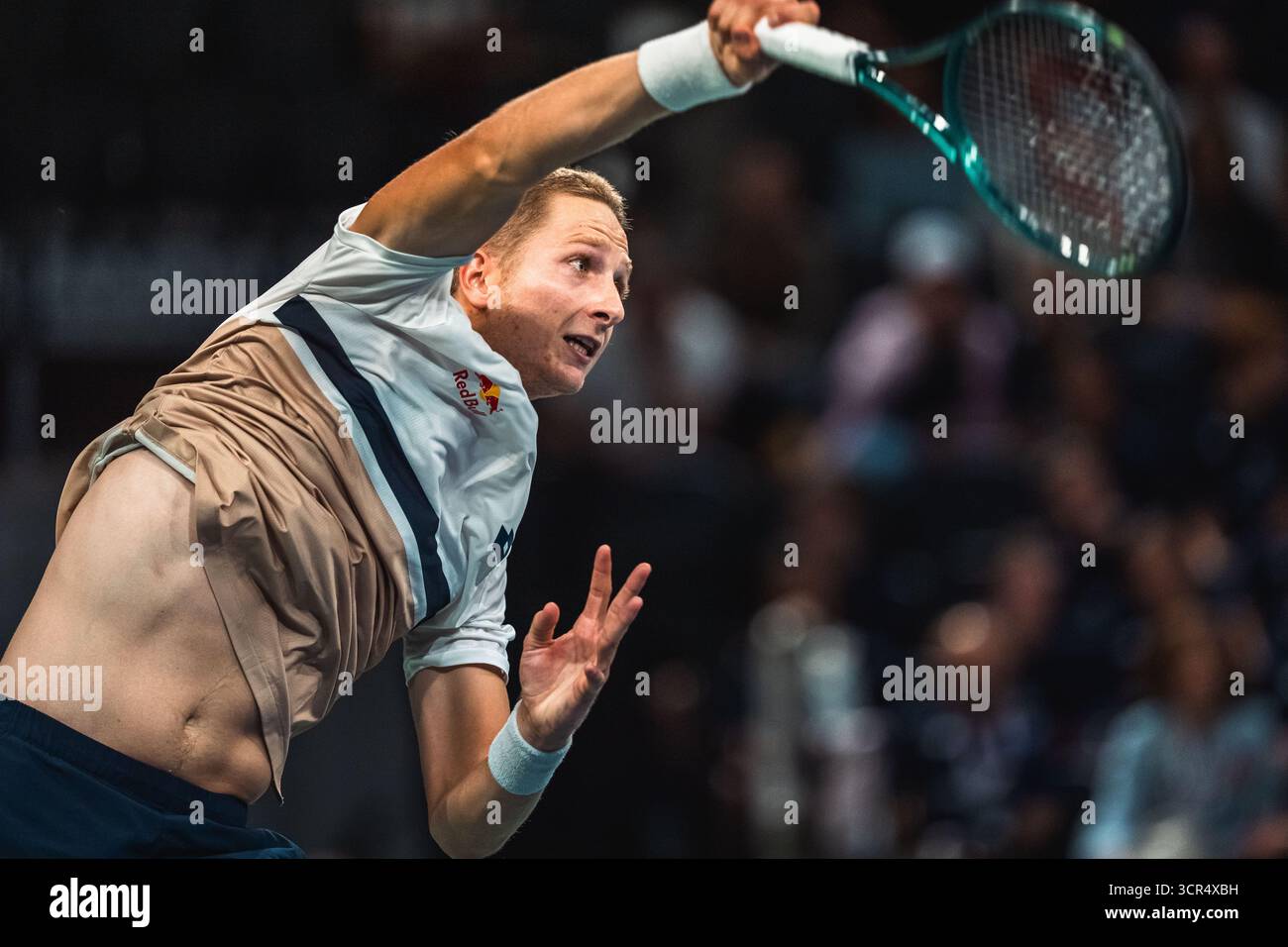Martin Landaluce (ESP) during the CO'Met Orleans Open 2025, ATP ...