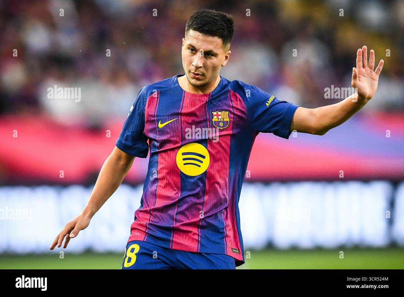 Roony BARDGHJI of Barcelona during the Spanish championship LaLiga ...