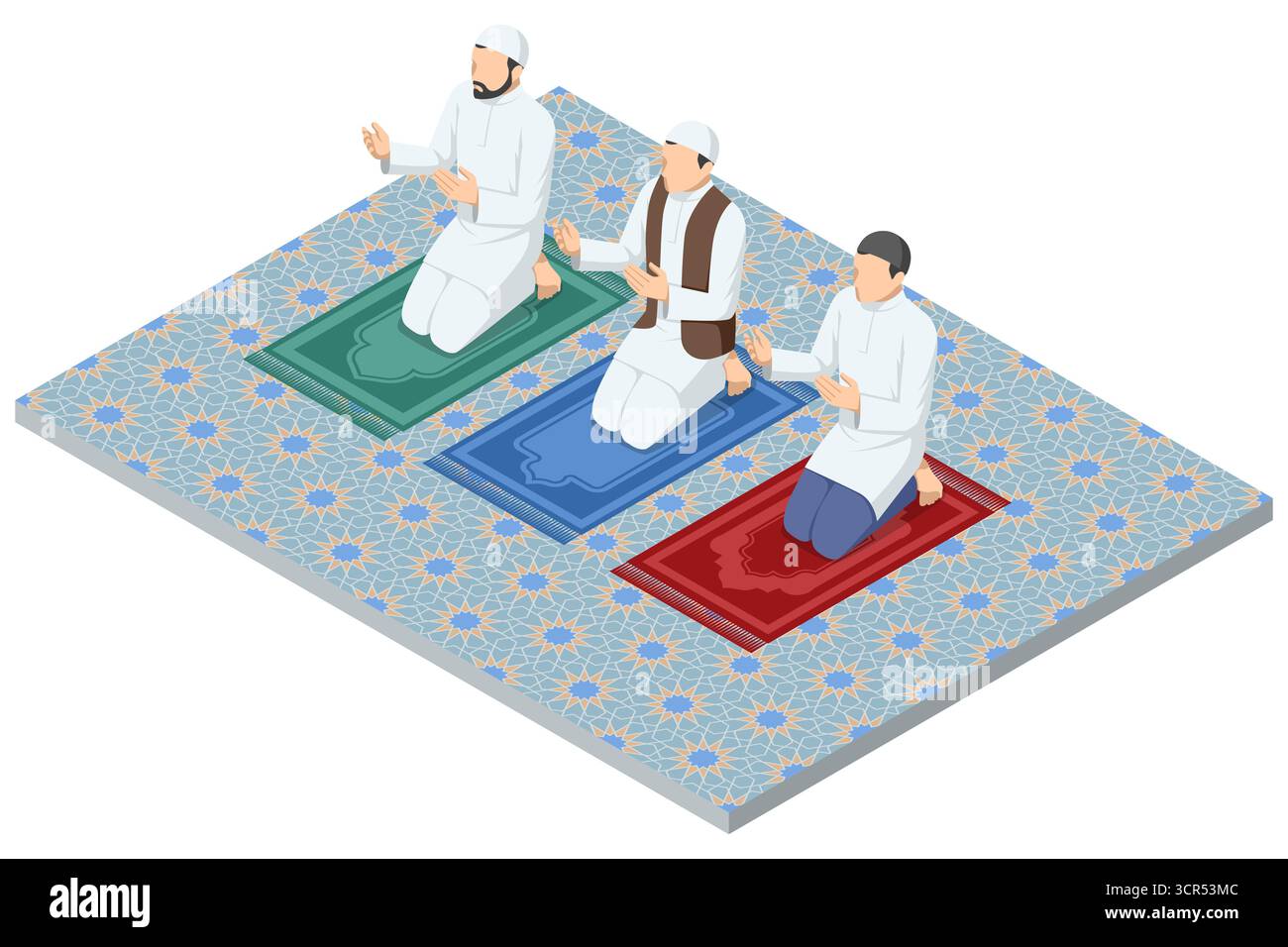 Mecca prayer mosque Cut Out Stock Images & Pictures - Alamy