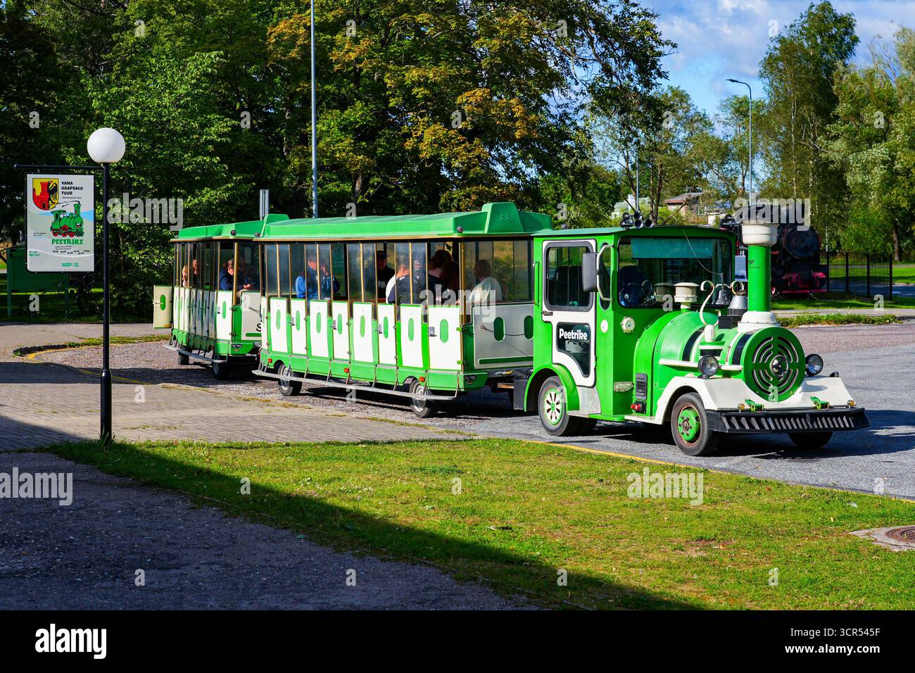 Rubber tired locomotive hi-res stock photography and images - Alamy