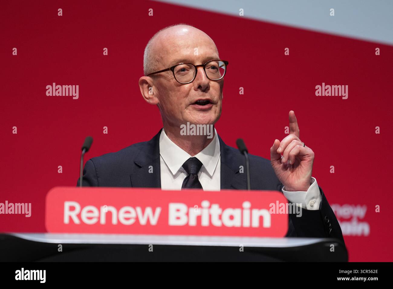 Britain's Secretary of State for Work and Pensions Pat McFadden ...