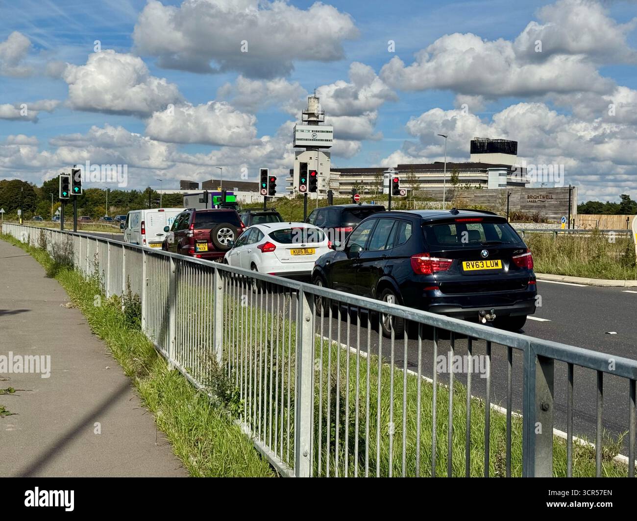 Brightwell Lakes, Martlesham, Suffolk - 29 September 2025 : A new road ...