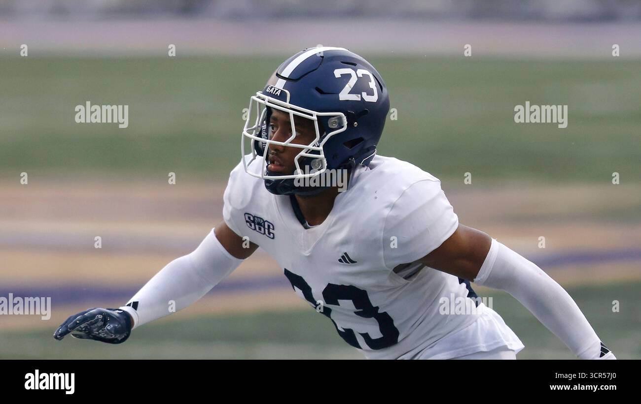 Georgia Southern defensive back Dorrian Smith (23) during an NCAA ...