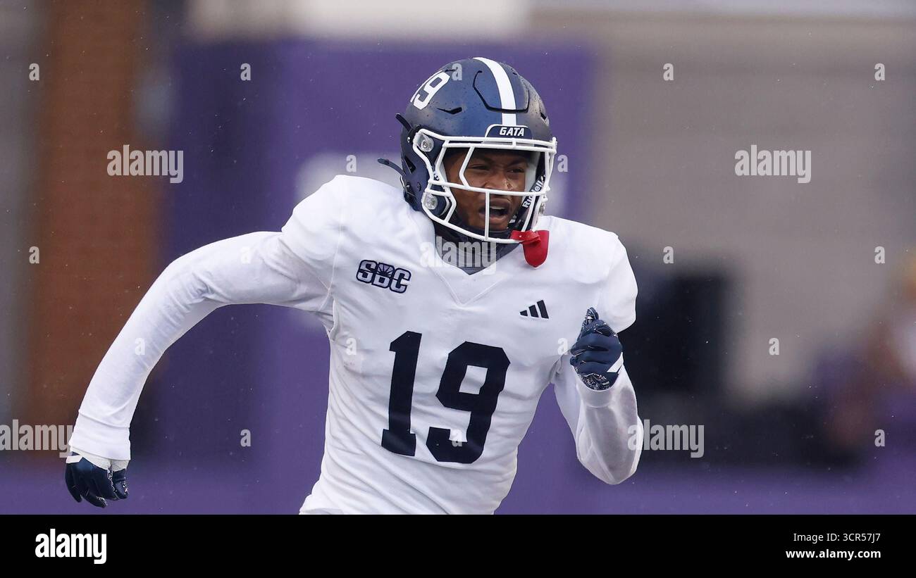 Georgia Southern defensive back Fabo Chaney (19) during an NCAA ...