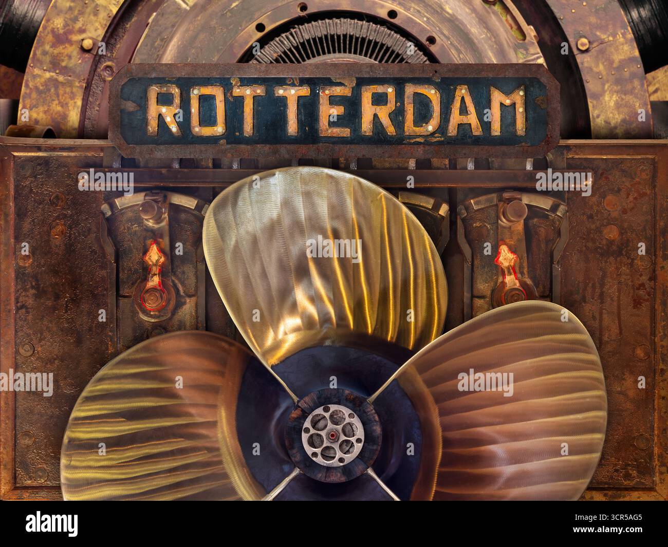 Old rusted ship parts hi-res stock photography and images - Alamy