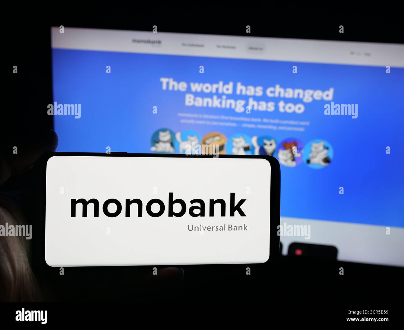 Monobank logo hi-res stock photography and images - Alamy