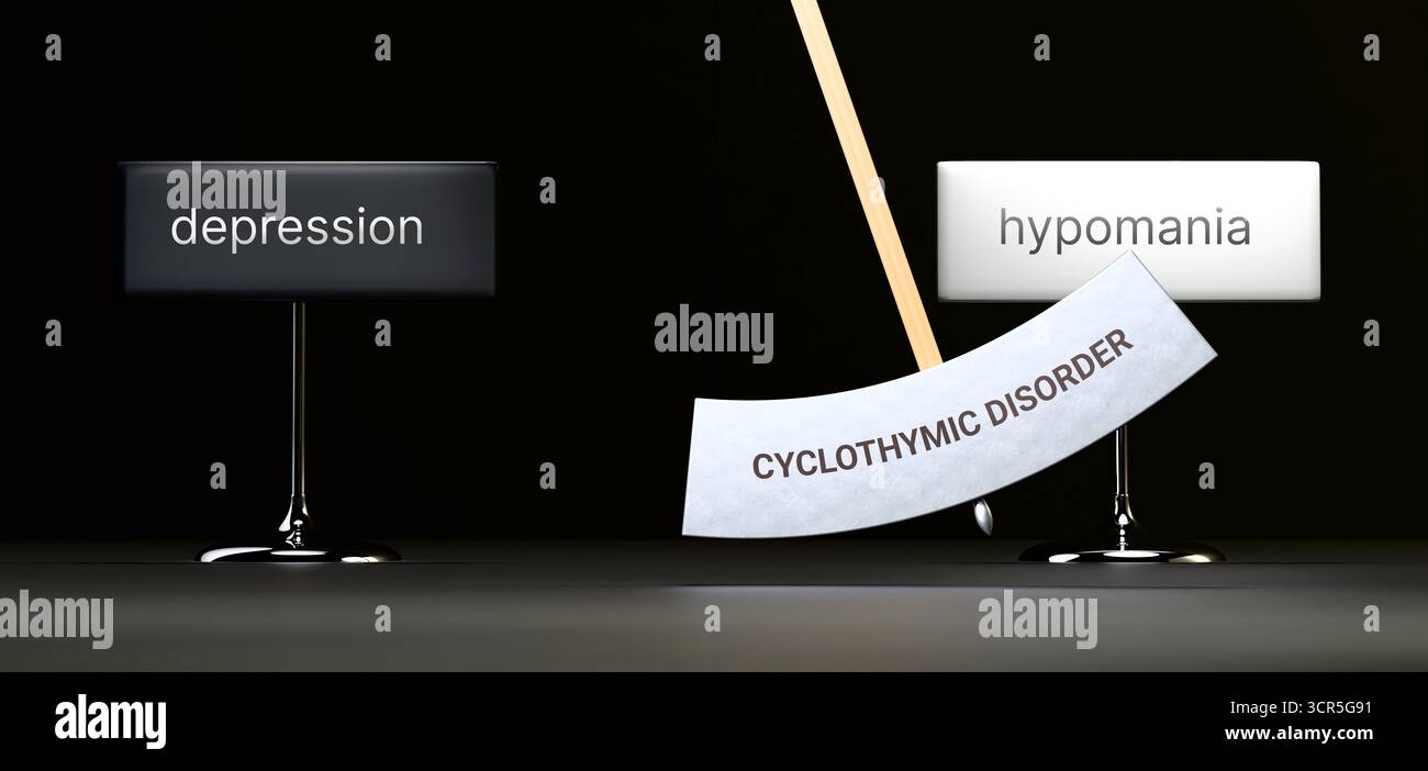 Cyclothymic disorder analysis hi-res stock photography and images - Alamy