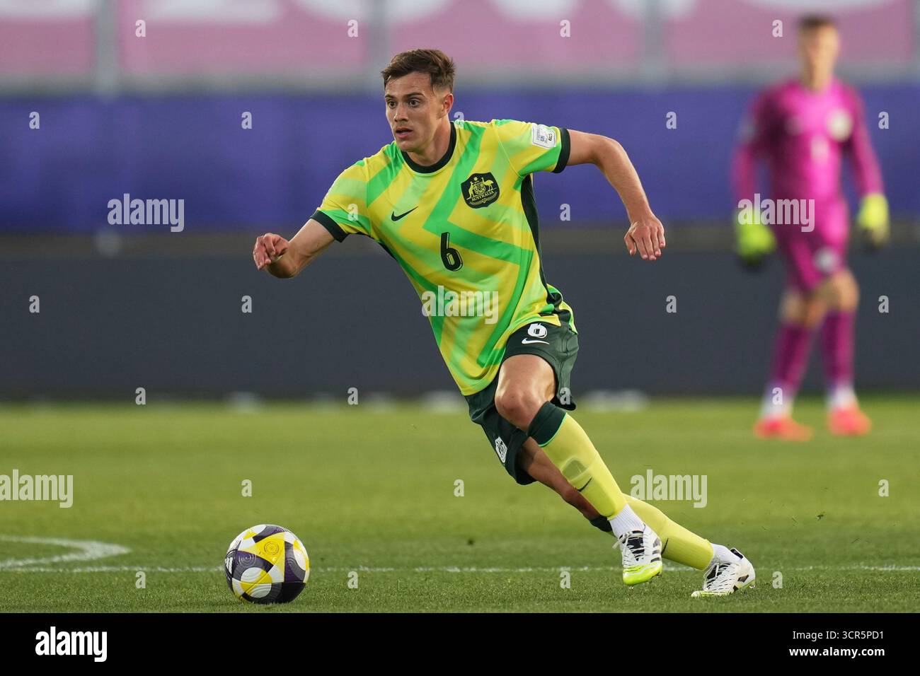 Australia's Paul Okon-Engstler controls the ball during a FIFA U-20 ...