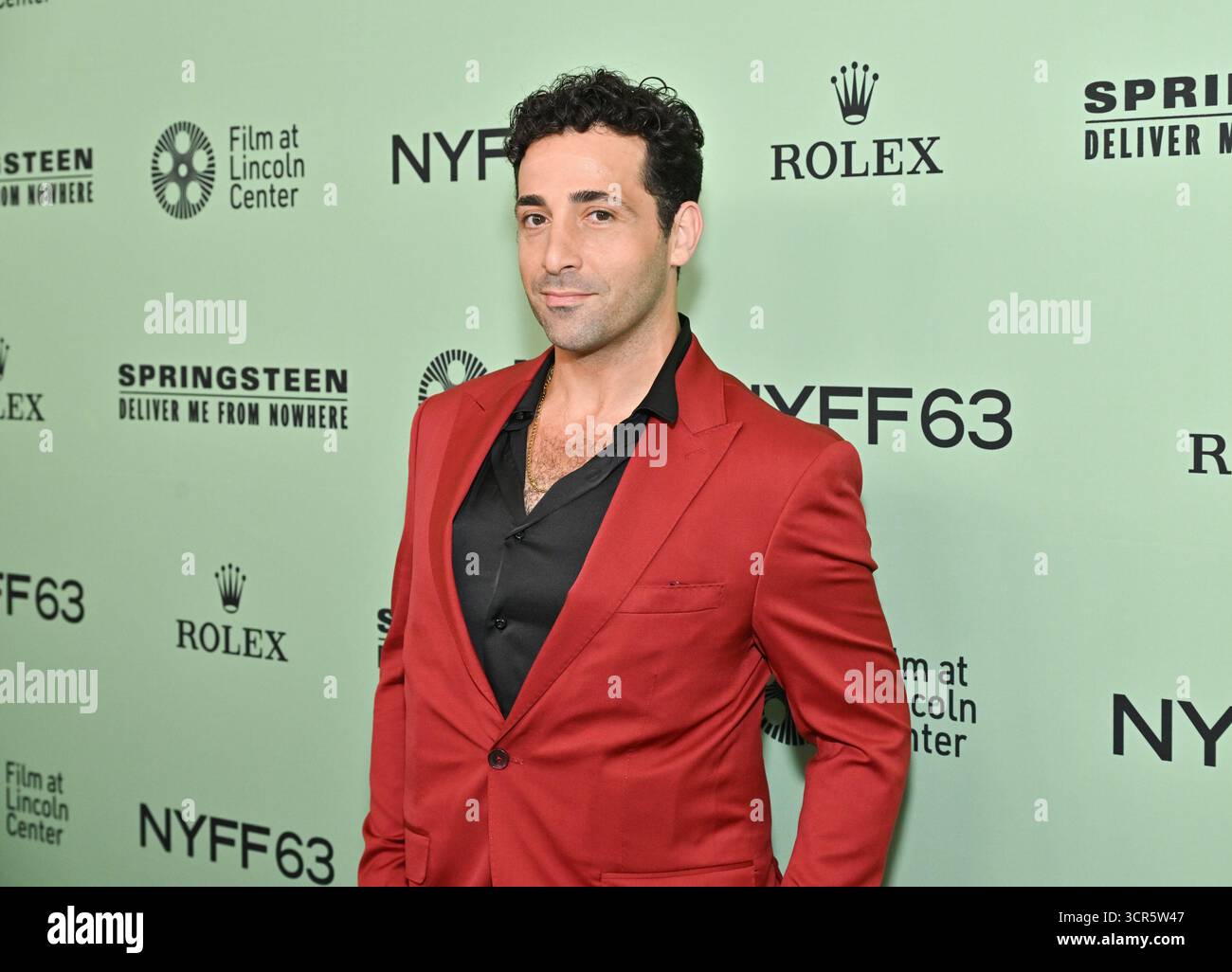 Johnny Cannizzaro attends the premiere of "Springsteen: Deliver Me From Nowhere" at Alice Tully ...