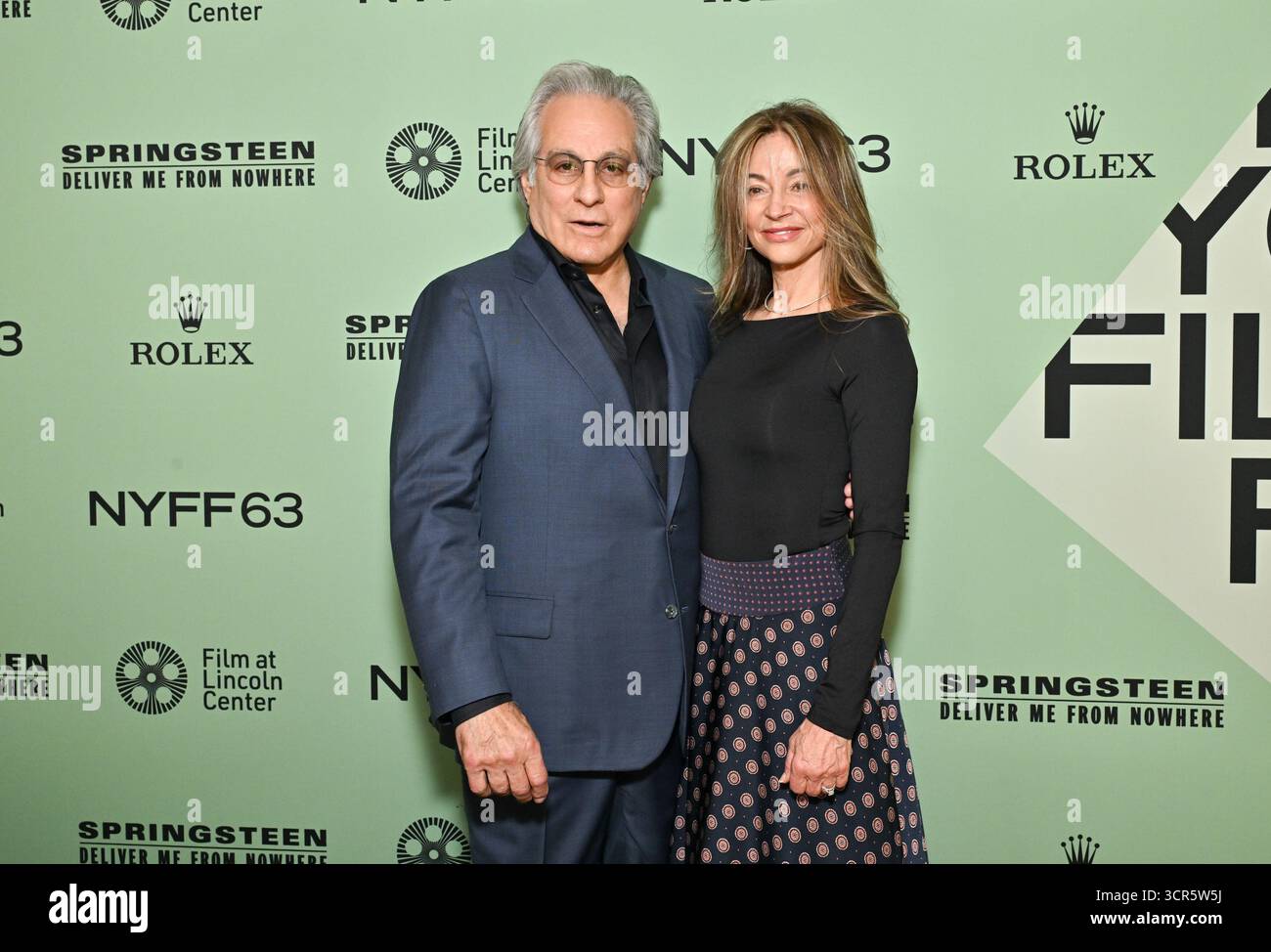 Max Weinberg, left, and Becky Weinberg attend the premiere of ...