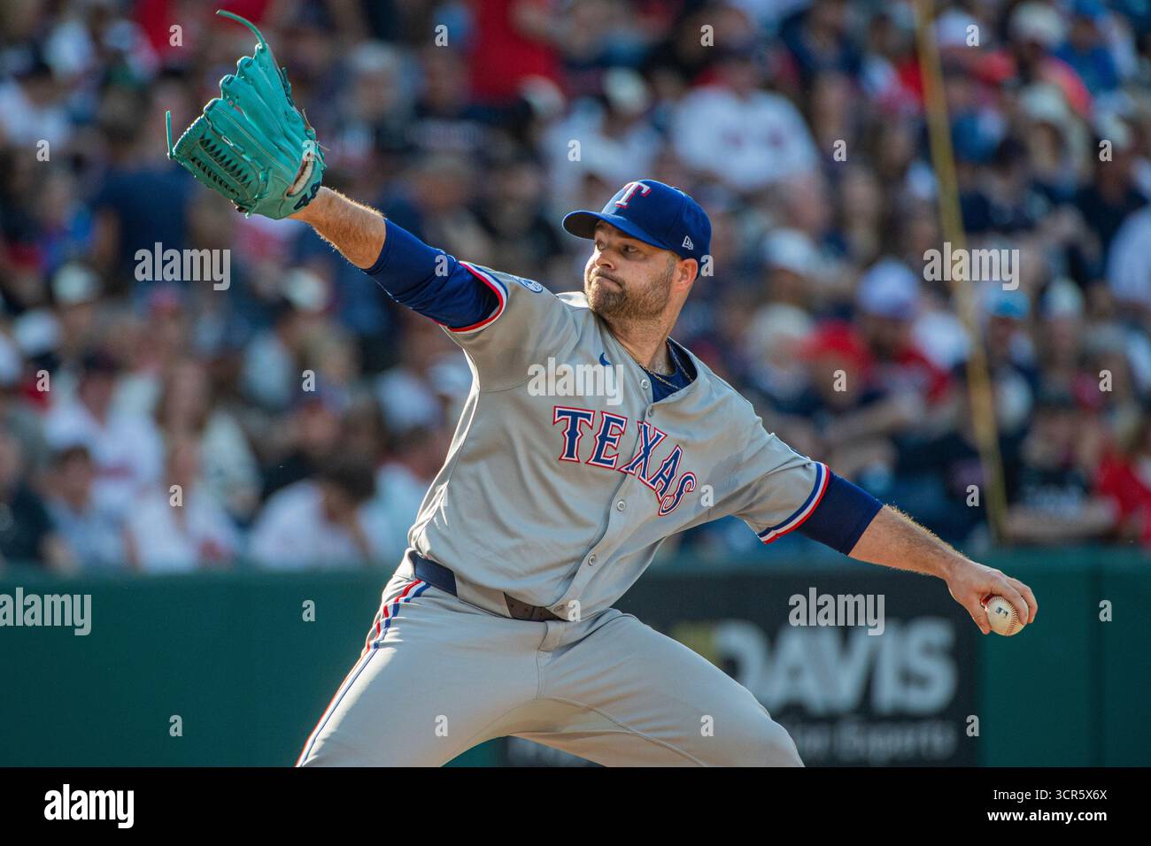 Texas Rangers relief pitcher Danny Coulombe delivers against the ...