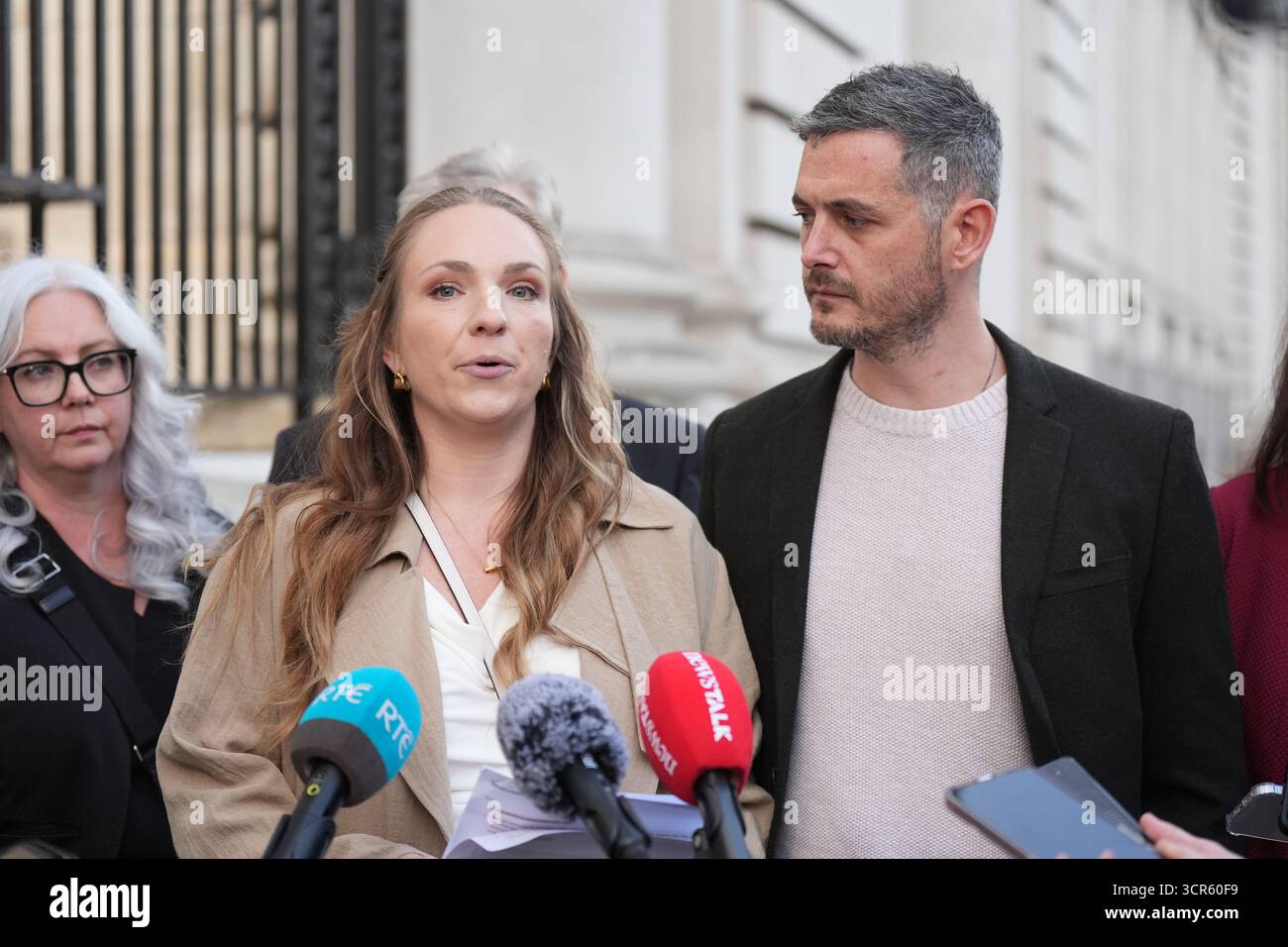 Gillian Sherratt and Stephen Morrison, parents of Harvey Morrison ...