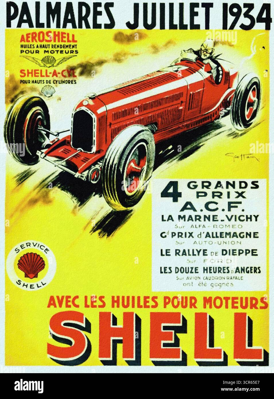 Automobile club de france poster hi-res stock photography and images ...