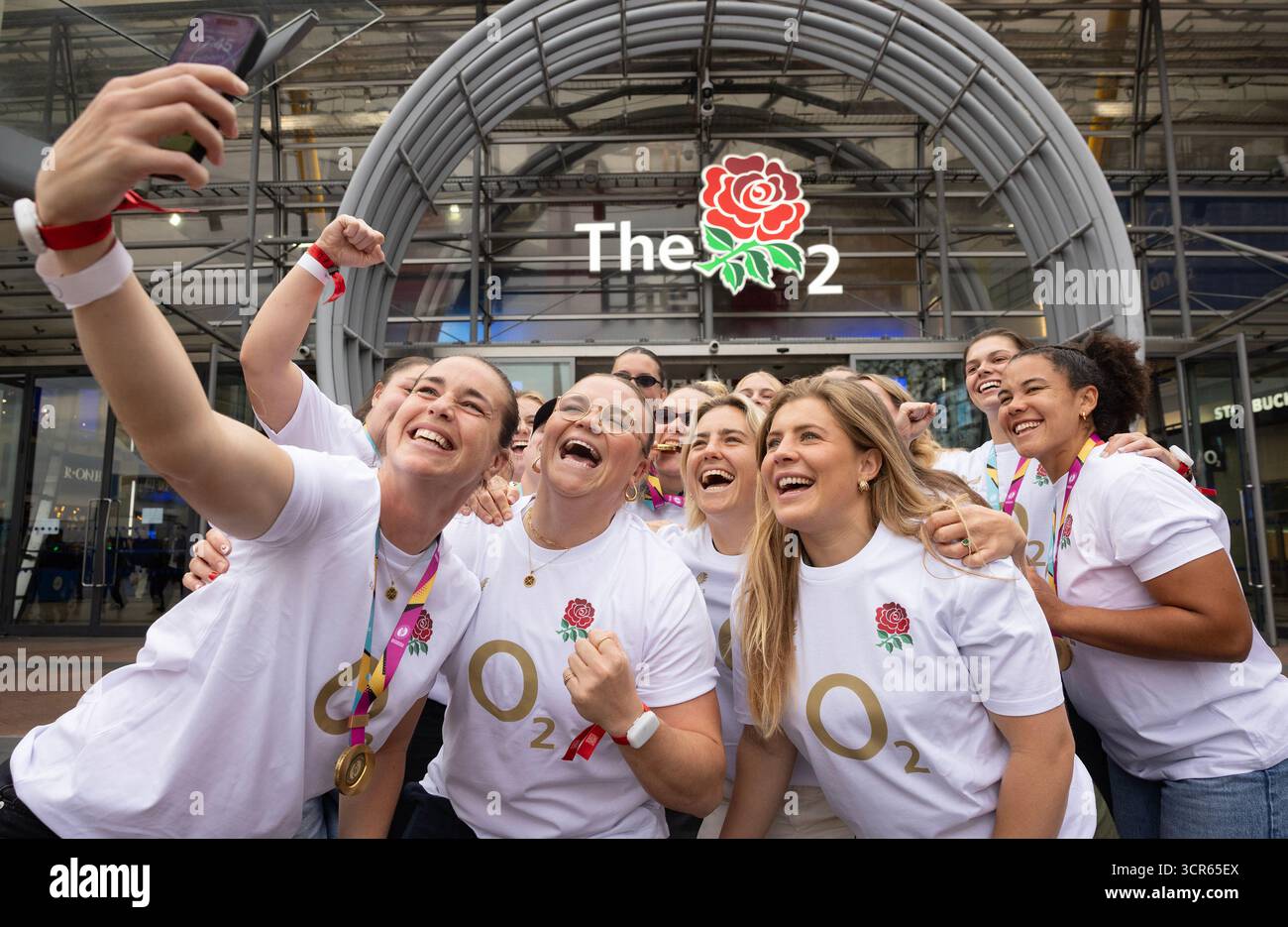 EDITORIAL USE ONLY Emily Scarratt from the England's Women's National ...