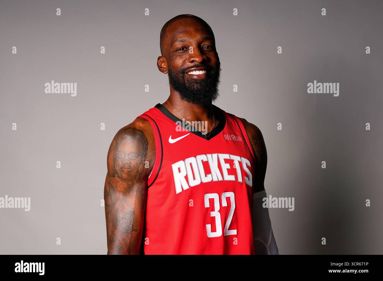Houston Rockets' Jeff Green poses for a photograph during an NBA ...