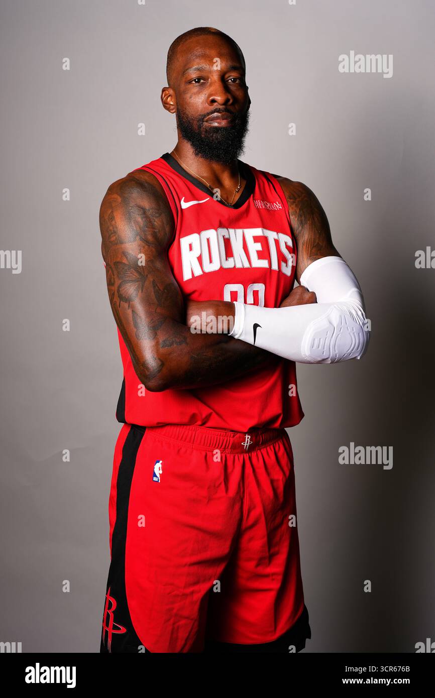 Houston Rockets' Jeff Green poses for a photograph during an NBA ...