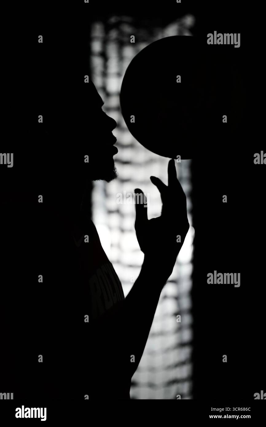 Houston Rockets forward Cameron Matthews participates in the NBA ...