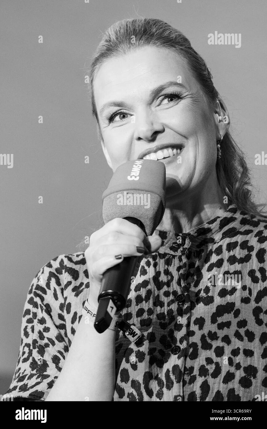Baden-Baden, Germany, 19th September 2025 Radio presenter Daniela Hilpp ...